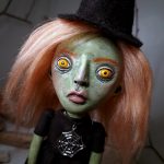 Creepy Dolls For Sale, Gothic Handmade Dolls For Sale, OOAK